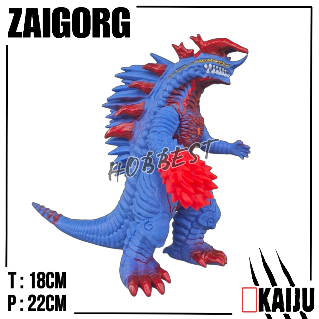 Jual Kaiju ZAIGORG - Action Figure Miniatur Pajangan Mainan Monster ...