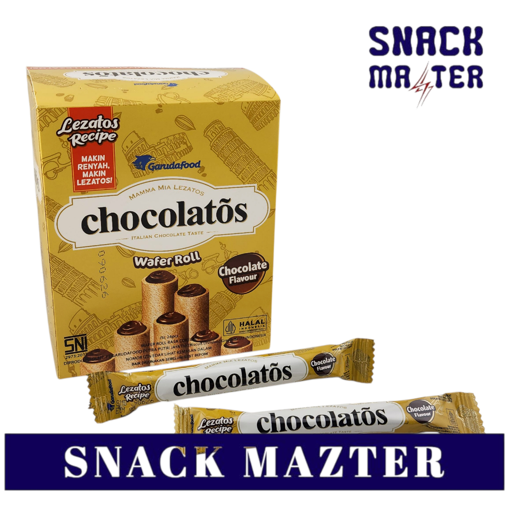 Jual Chocolatos Classic Wafer Roll - Isi 32 Bks x 8.5gr | Shopee Indonesia