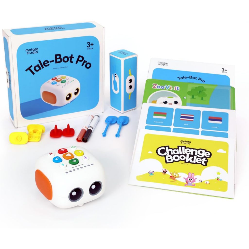Jual Upgraded Talebot Pro Coding Robot for Kids Aged 3-5, Education ...