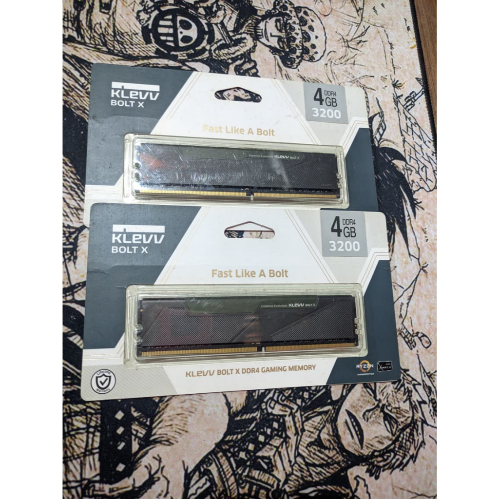 Jual RAM KLEVV DDR4 BOLT X Series 3200 Mhz Dual Channel 8GB (2x4GB ...