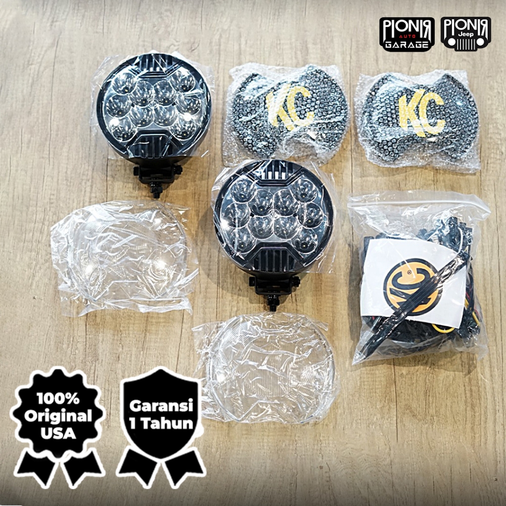 Jual Lampu KC Slimlite 6 inch Master Kit | Lampu LED Universal Slimlite ...