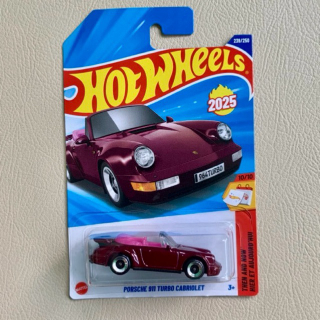 Jual Hot Wheels PORSCHE 911 TURBO CABRIOLET Edisi 2025 Mobil Diecast ...