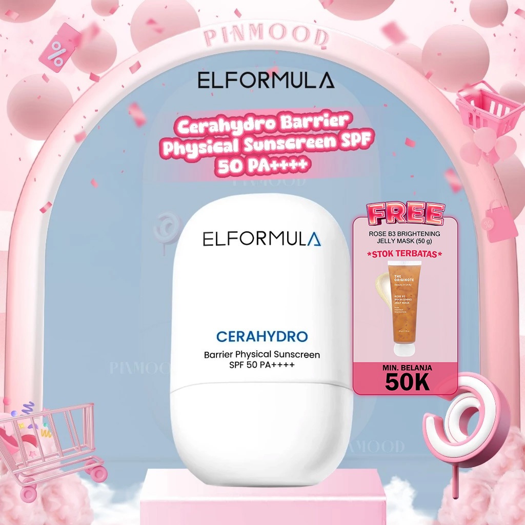 Jual ELFORMULA - CERAHYDRO BARRIER PHYSICAL SUNSCREEN SPF 50 PA ...