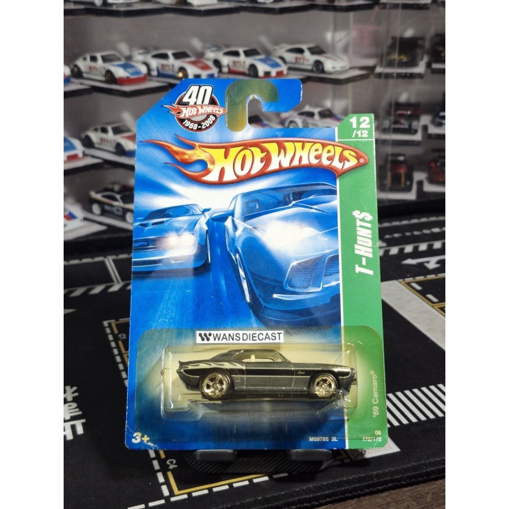 Jual Hot Wheels Super Treasure Hunt 69 Camaro Grey $TH TH$ STH THS ...