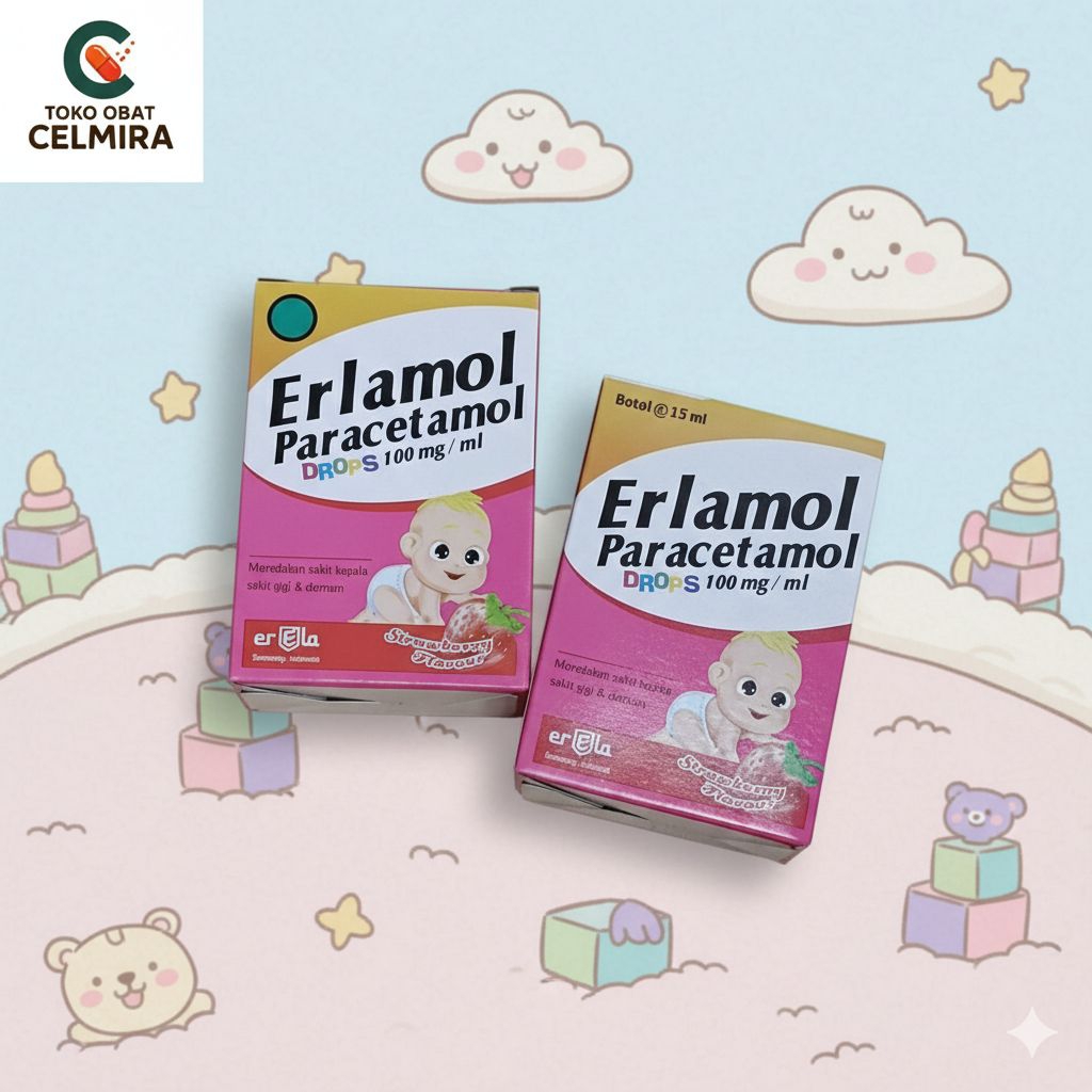 Jual Erlamol Drop (Parasetamol) | Shopee Indonesia