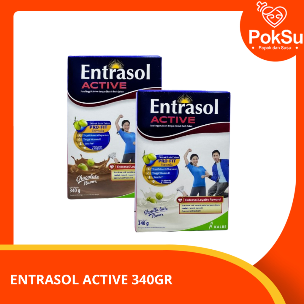 Jual ENTRASOL ACTIVE 340GR | Shopee Indonesia