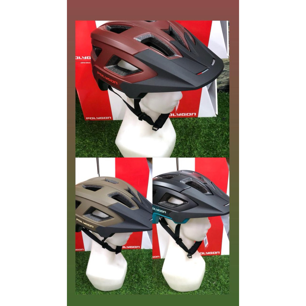 Jual Helm / HELMET POLYGON PATHFINDER Sepeda MTB GRAVEL XC | Shopee ...
