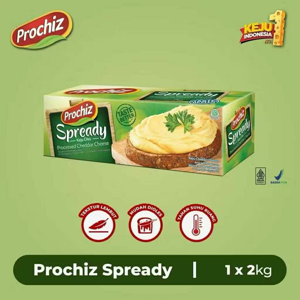 Jual KEJU OLES SPREADY PROCHIZ 2 KG | Shopee Indonesia