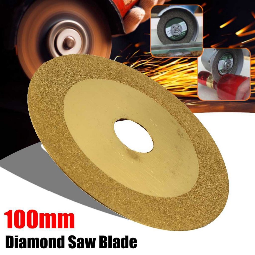 Jual Diamond Cutting Disc 100mm Mata Gerinda Potong Poles Botol Kaca ...