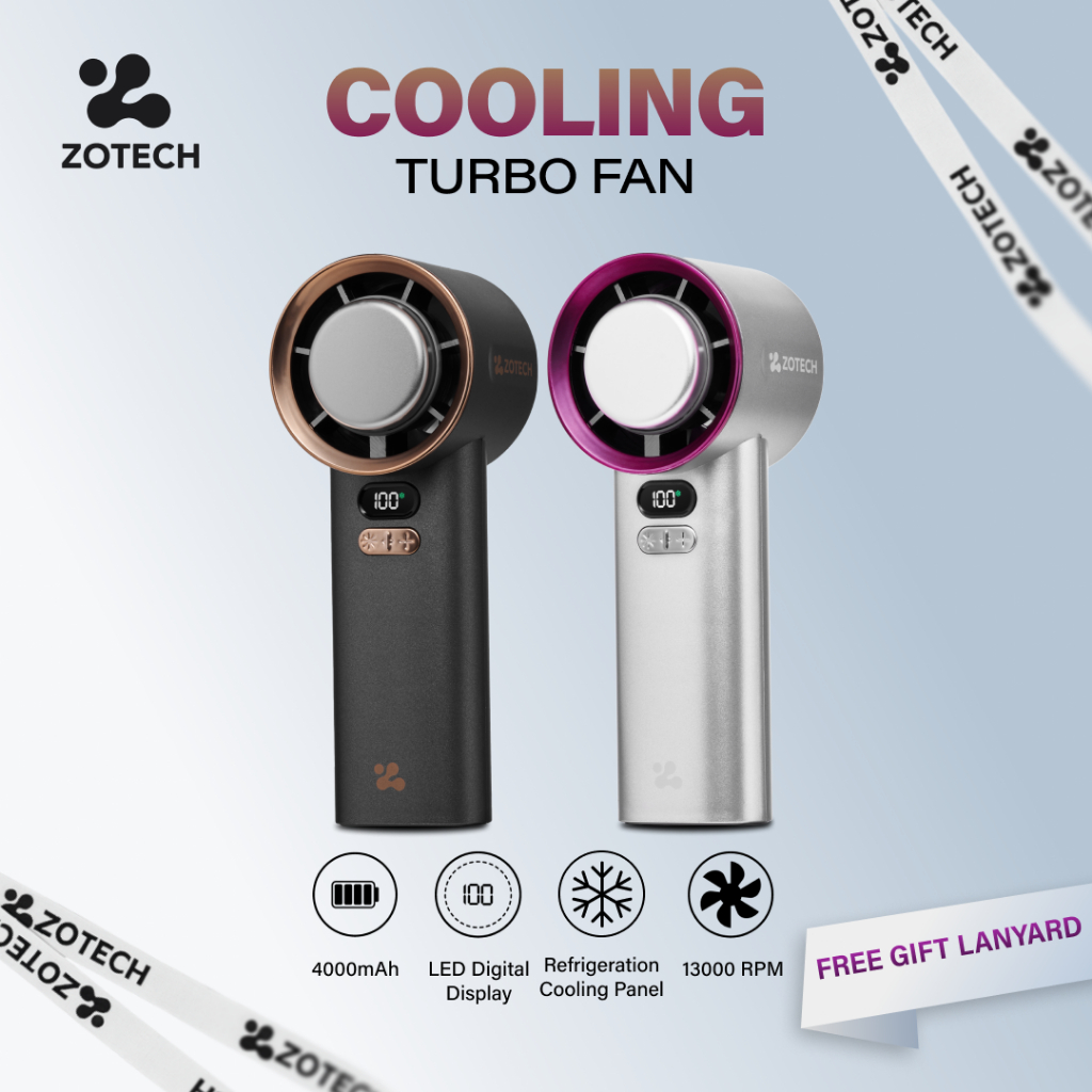 Jual ZOTECH ZT-32 Cooling Turbo Fan 100 Gear Wind High-Speed Turbo ...