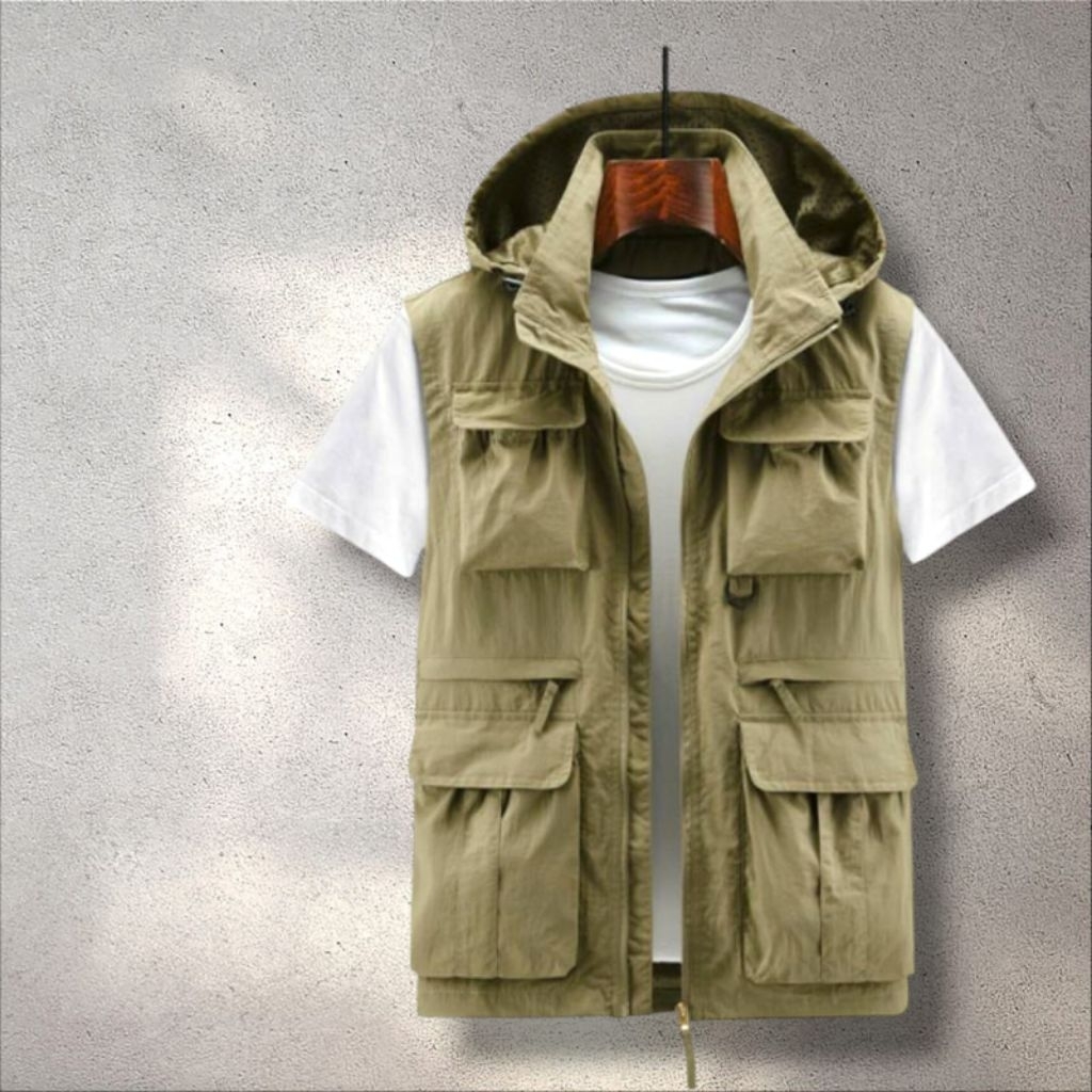 Jual Rompi Hoodie | Rompi Wartwan Lapangan | Rompi Jumbo | Rompi Pria ...