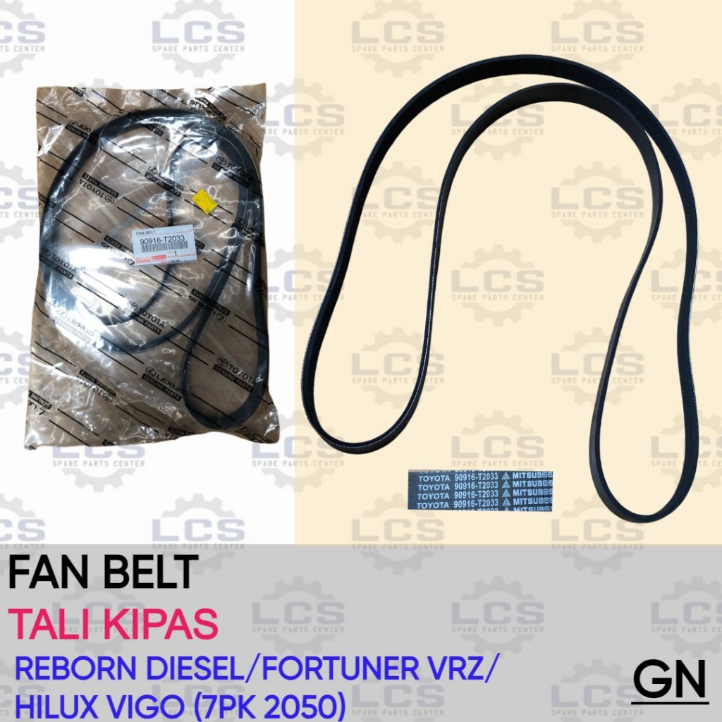 Jual VAN BELT TOYOTA REBORN DIESEL/TOYOTA FORTUNER VRZ/ TOYOTA HILUX ...