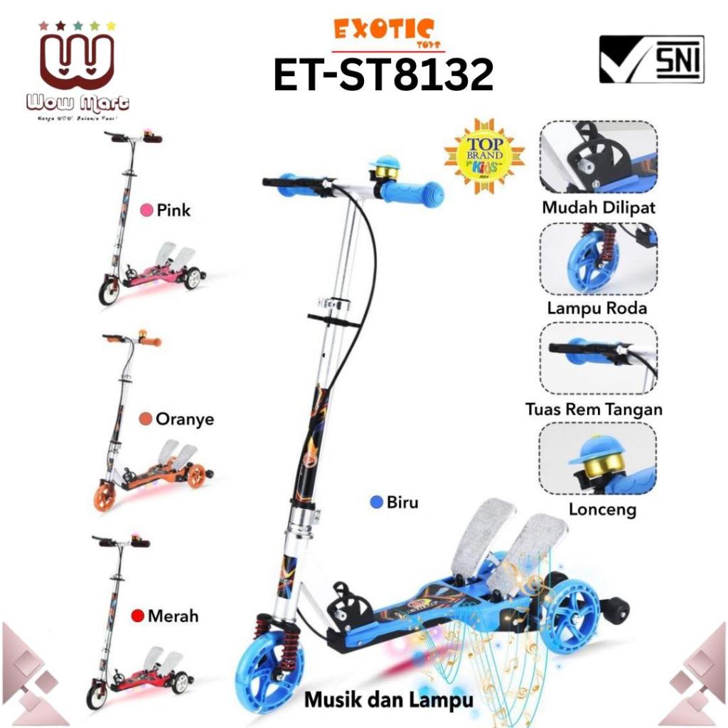 Jual ST 8132 ST 8135 Exotic Kids Scooter // Mainan Sekuter Anak Skuter ...