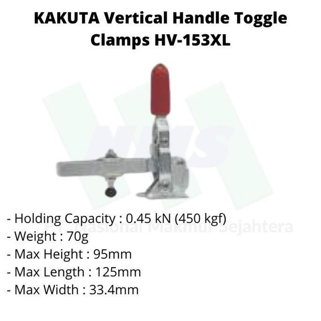 Jual Kakuta Toggle Clamp HV153XL - HV 153 XL Original Japan | Shopee ...