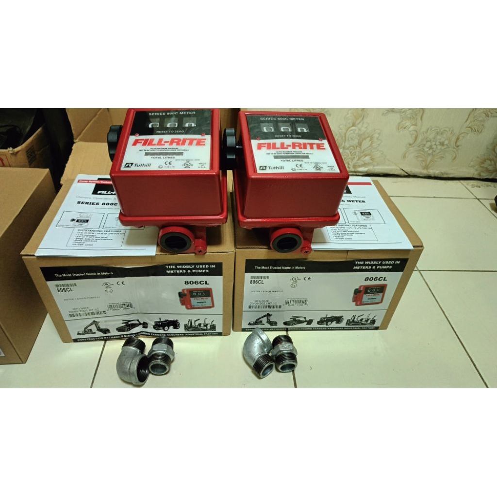 Jual FLOW METER FILL- RITE SERIES 800 METER SIZE 1 INCH METERAN SOLAR ...