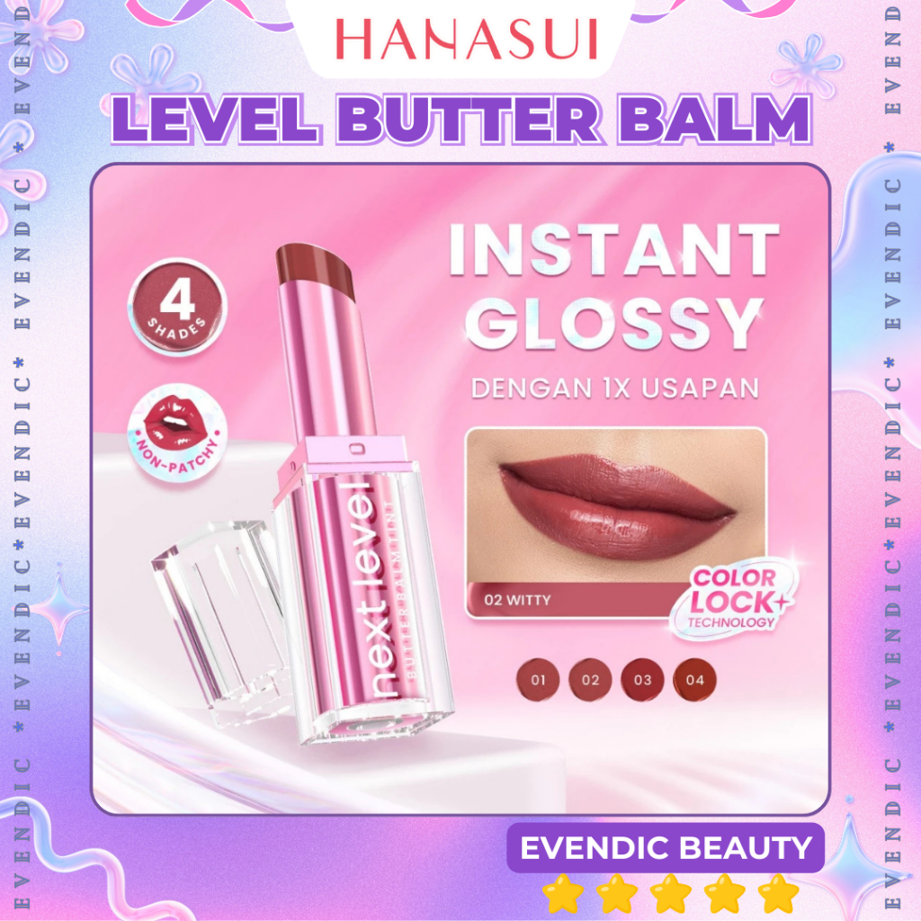 Jual READY Hanasui Next Level Butter Balm - Color Butter Balm Tinted ...