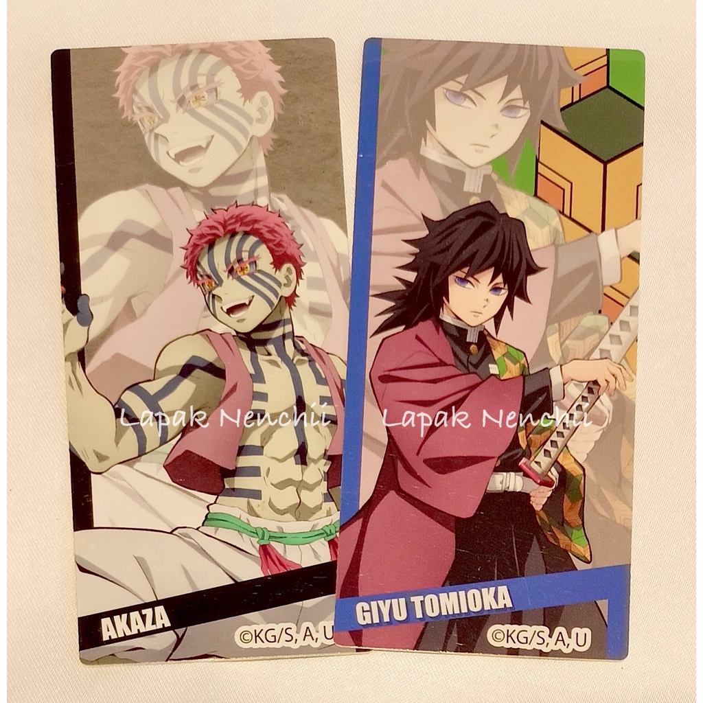 Jual Official Merch Sticker Set Kimetsu no Yaiba/Demon Slayer Akaza ...