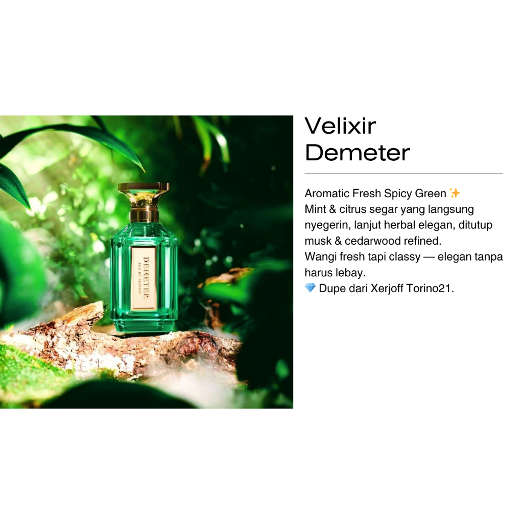 Jual Demeter Velixir – Parfum Original Eau de Parfum | Shopee Indonesia