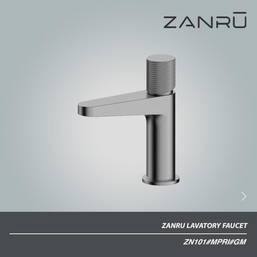 Jual ZANRU Lavatory Faucet With Top Handle ZN101#MPRI | Kran Wastafel ...