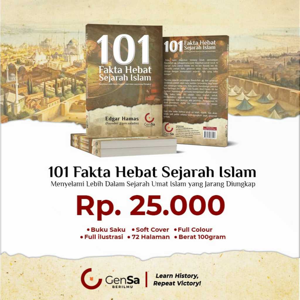 Jual Buku Saku 101 Fakta Hebat Sejarah Islam | Buku Sejarah Islami by ...