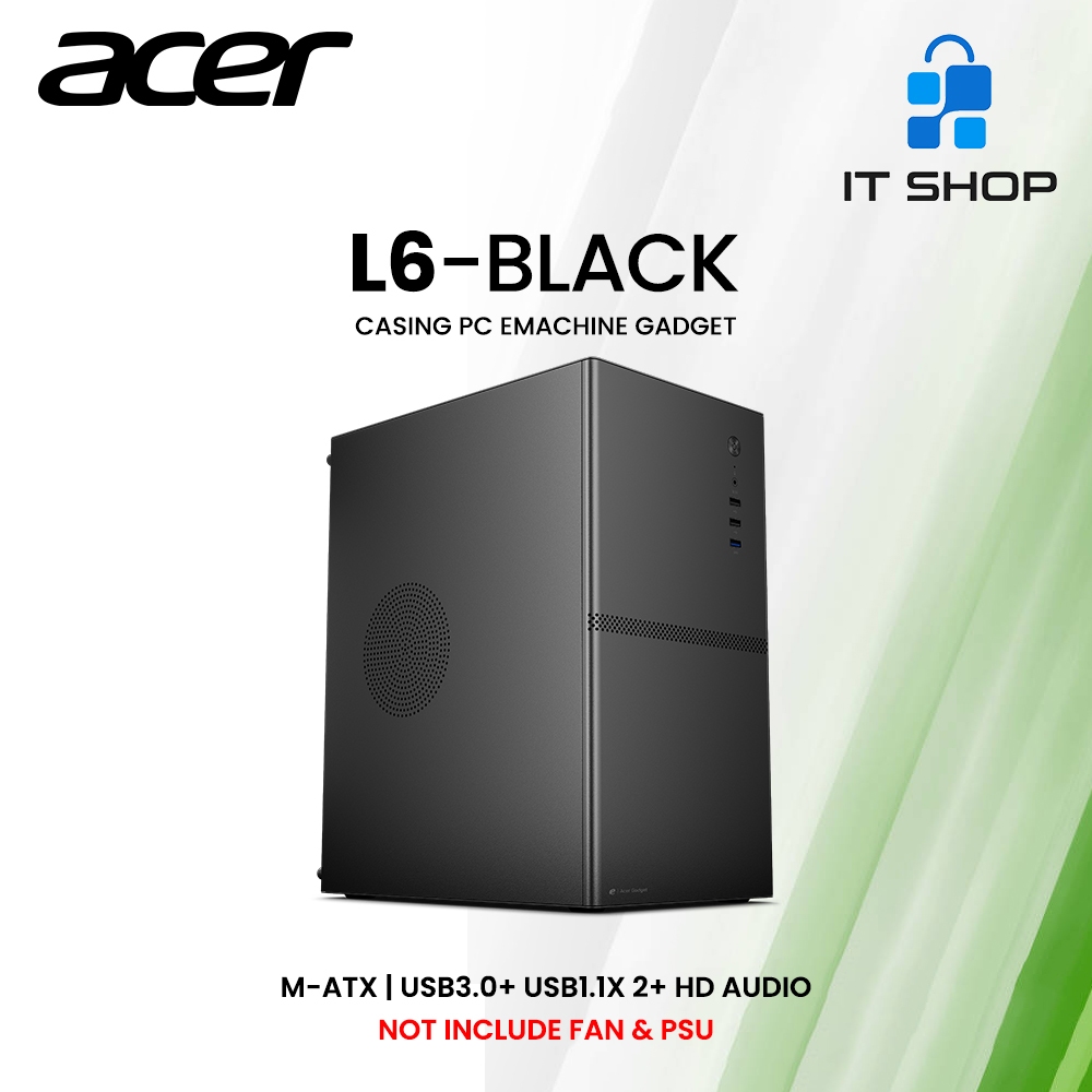 Jual Acer Casing PC Gaming L6 - Black | Shopee Indonesia