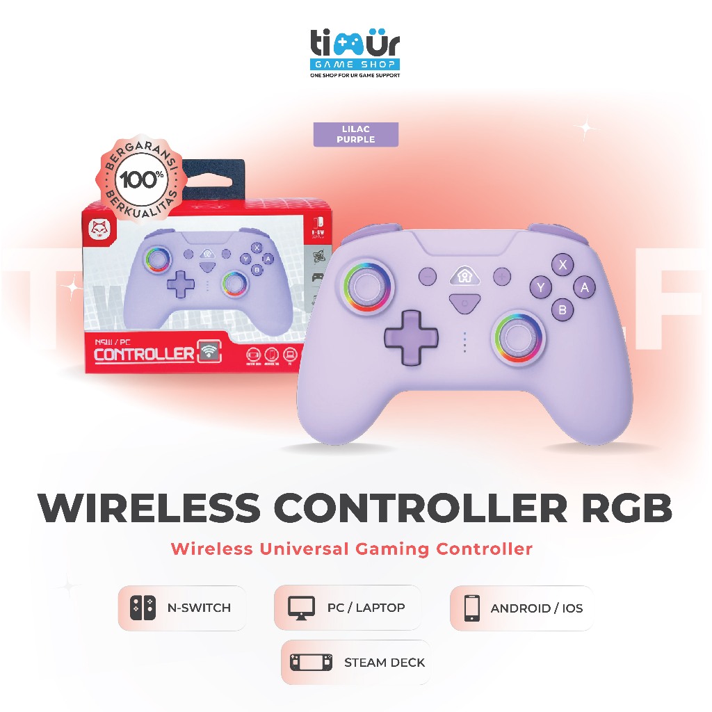 Jual Stick Stik Controller Universal Wireless Gaming Controller ...