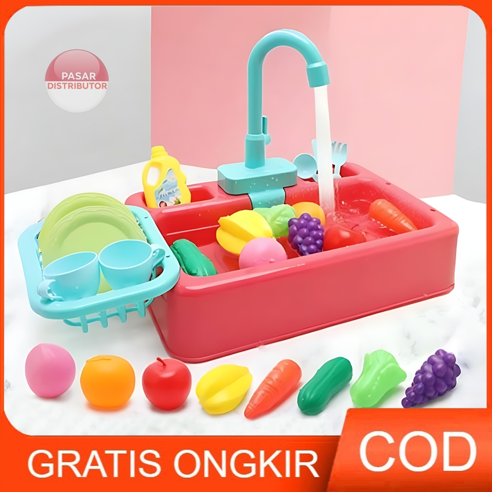 Jual Pasar Distributor Cuci Piring Diswashing Sink Mainan Wastafel Cuci ...