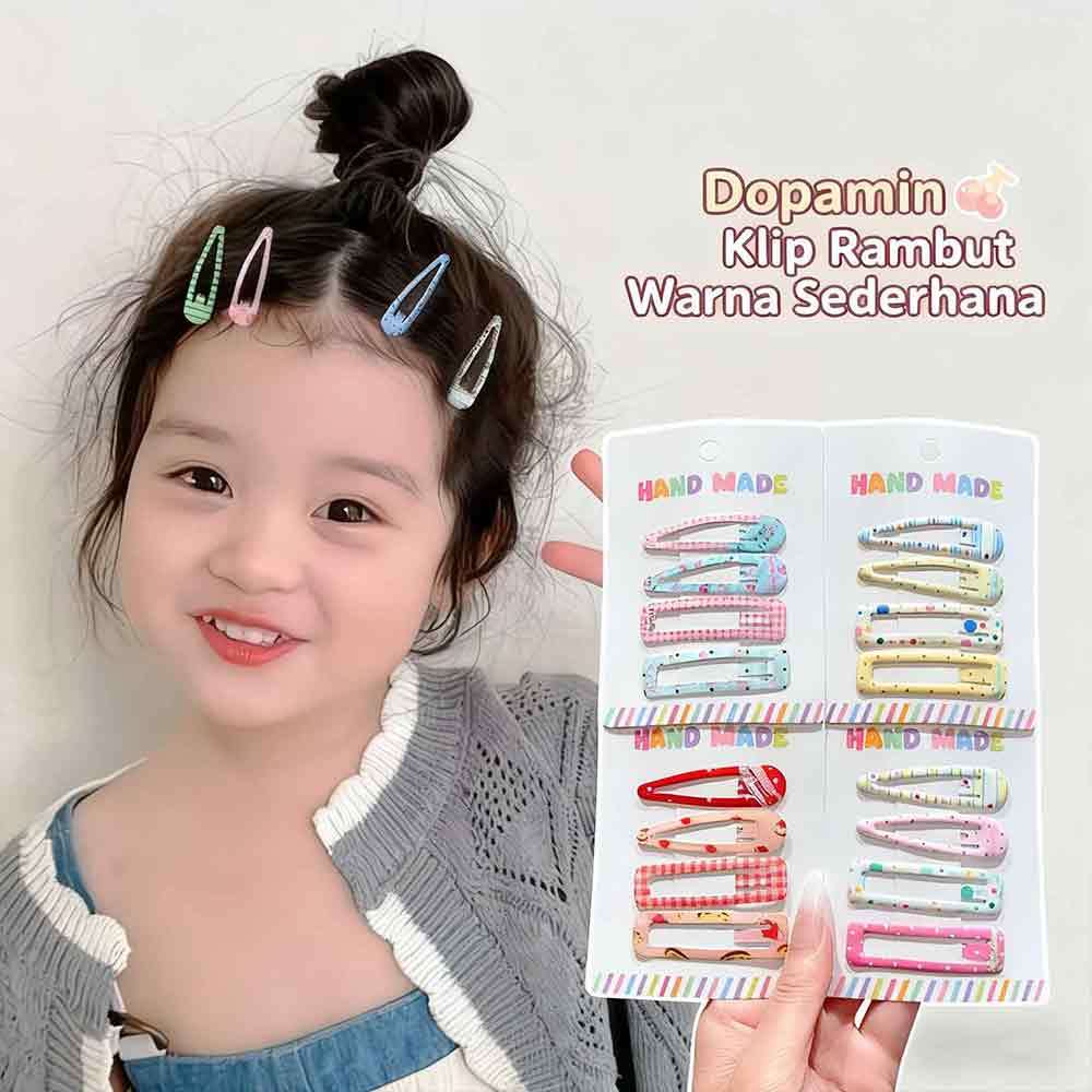 Jual Jepit Rambut Anak Warna-Warni 4pcs / Hair Clip Anak Lucu - Cocok ...