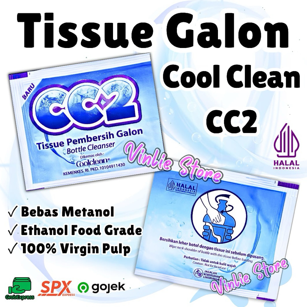 Jual Tissue CC2 /Tisue Pembersih Galon Coolclean CC2 / Tisu Galon ...