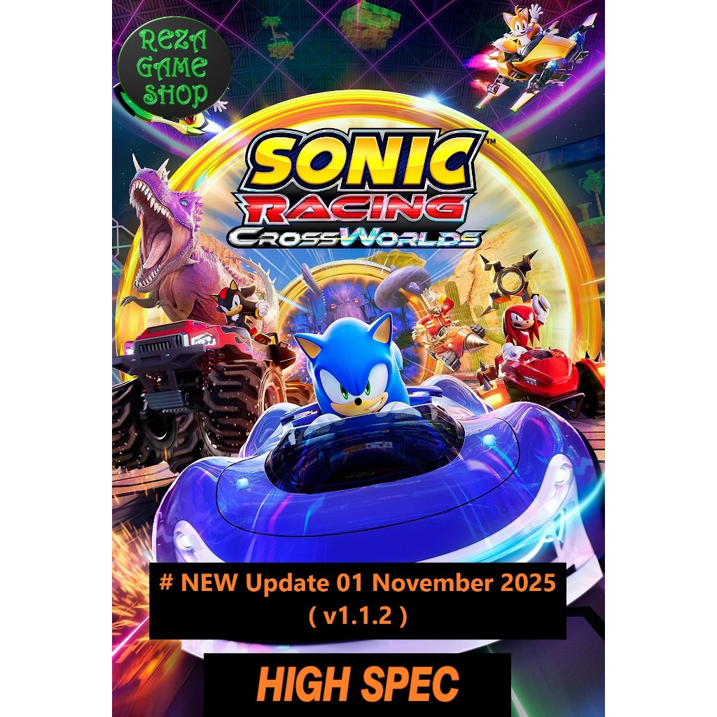 Jual Sonic Racing CrossWorlds | GAME PC | GAME LAPTOP | GAMING | Shopee ...