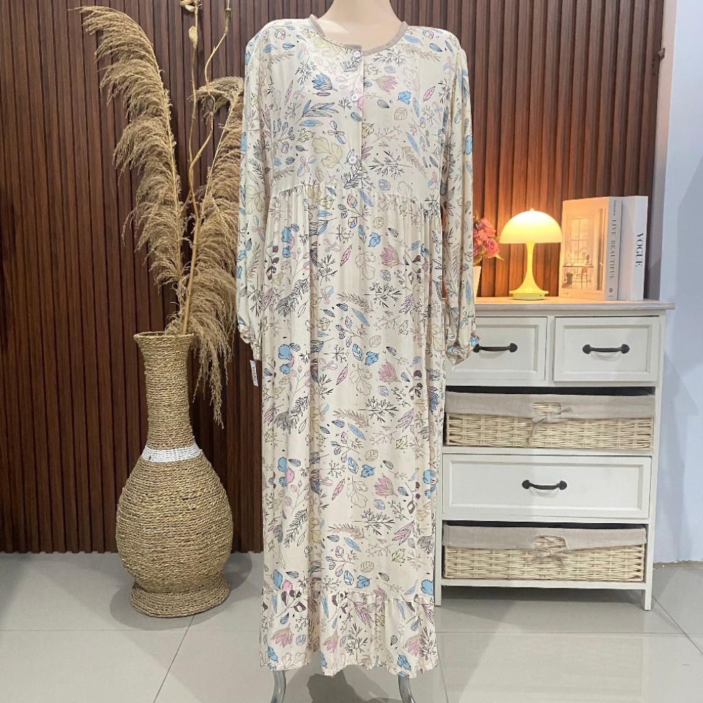 Jual Gamis Rayon Motif | Shopee Indonesia