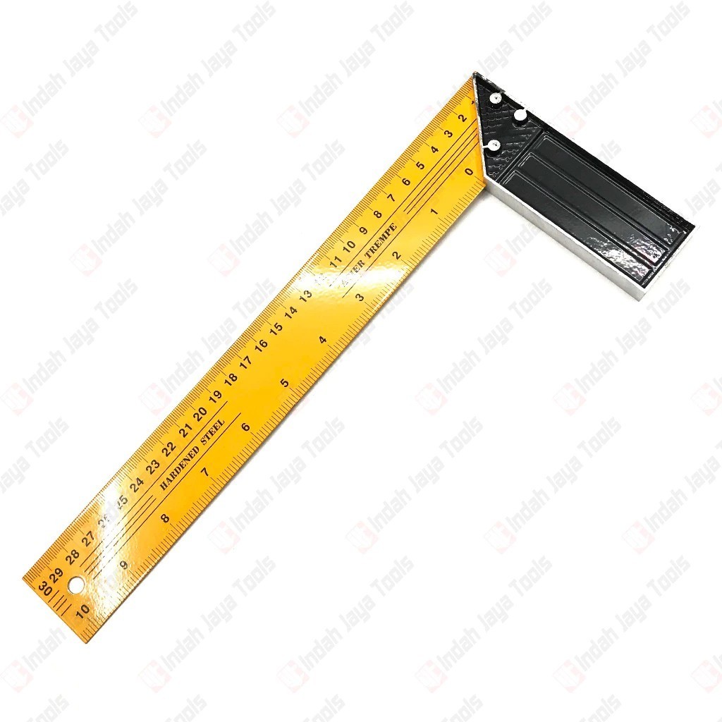 Jual FLOURISH Siku Tukang 12 Inch 30 cm Pasekon Penggaris Besi Meter ...