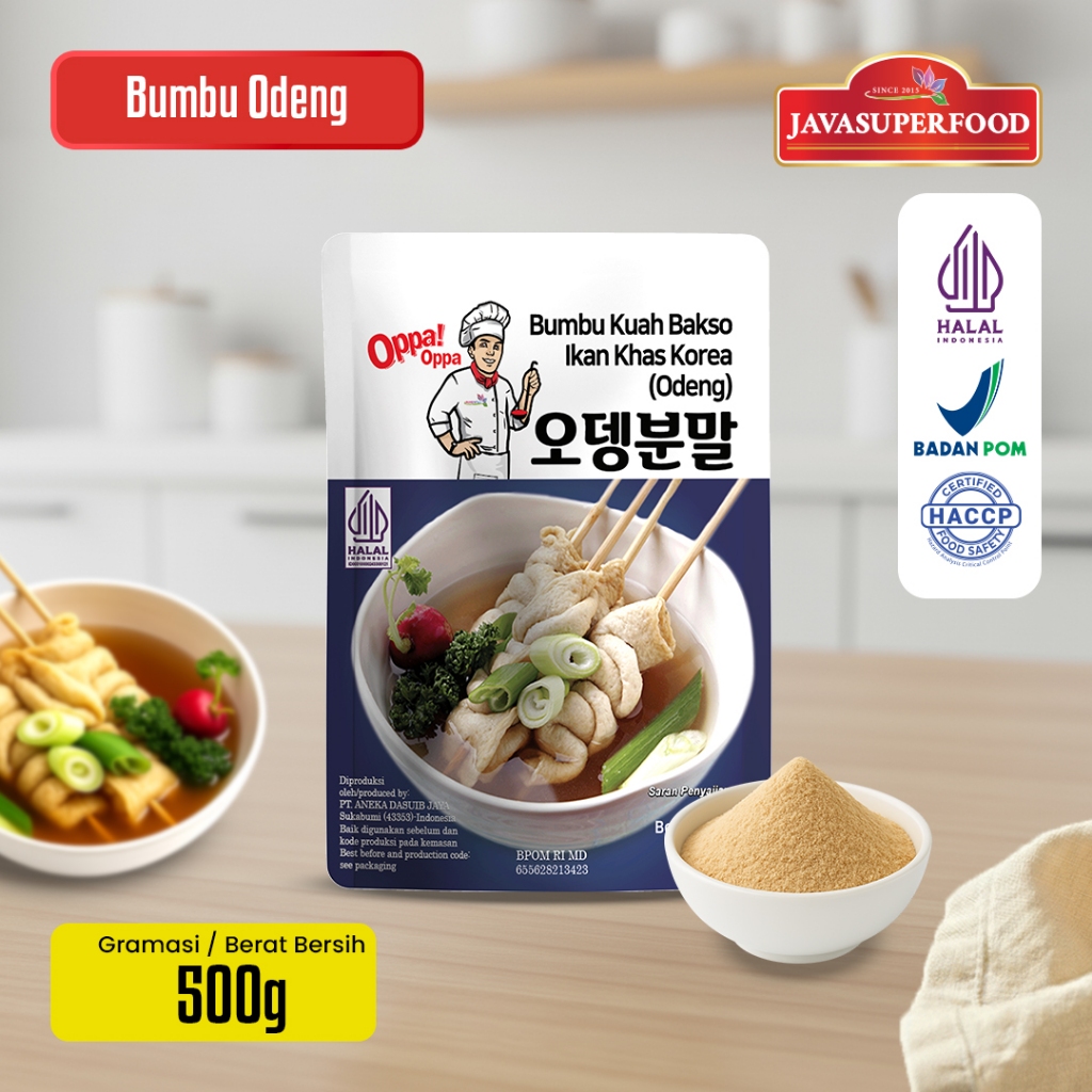 Jual Bumbu Saus kuah Soup Oden Odeng Eomuk Fish Cake Bakso 500g ...