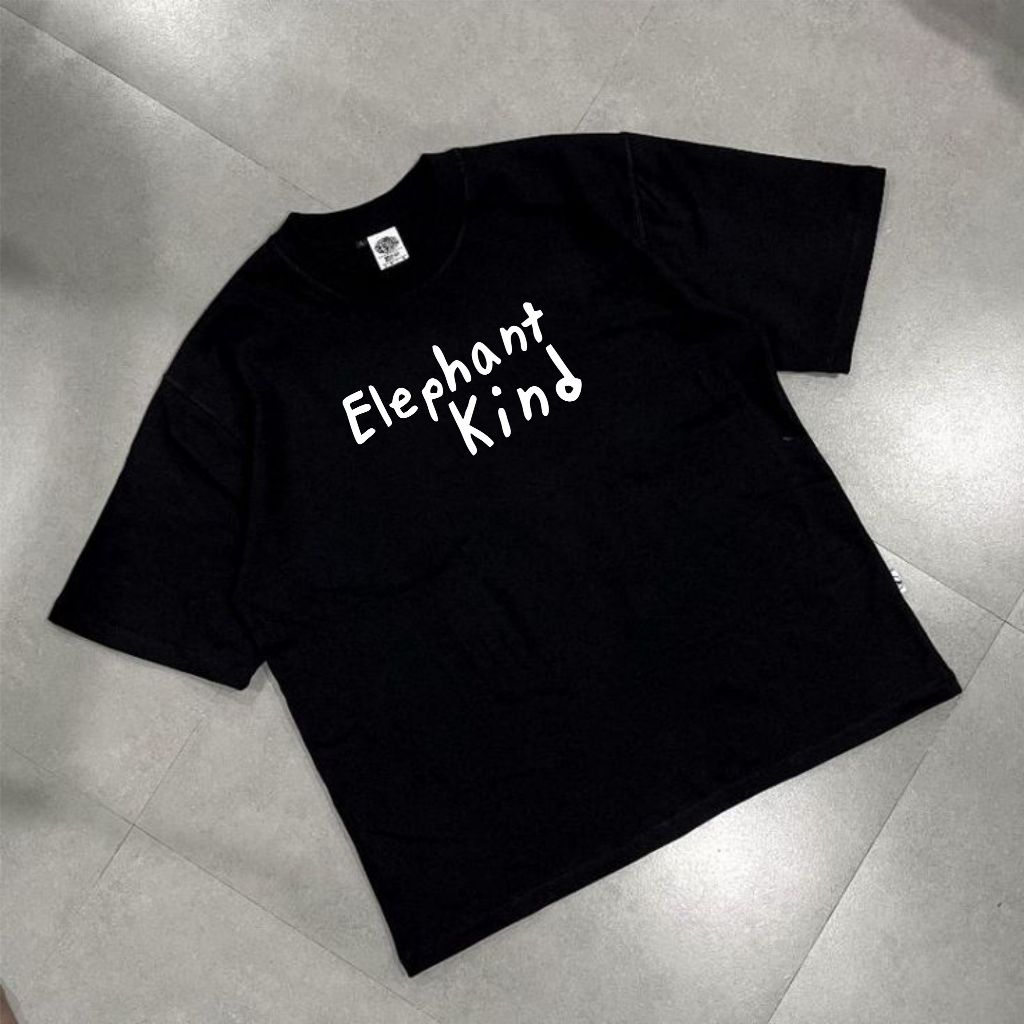 Jual Elephant Kind Patella Clownyon - Black Tee Katun Combed 24s ...