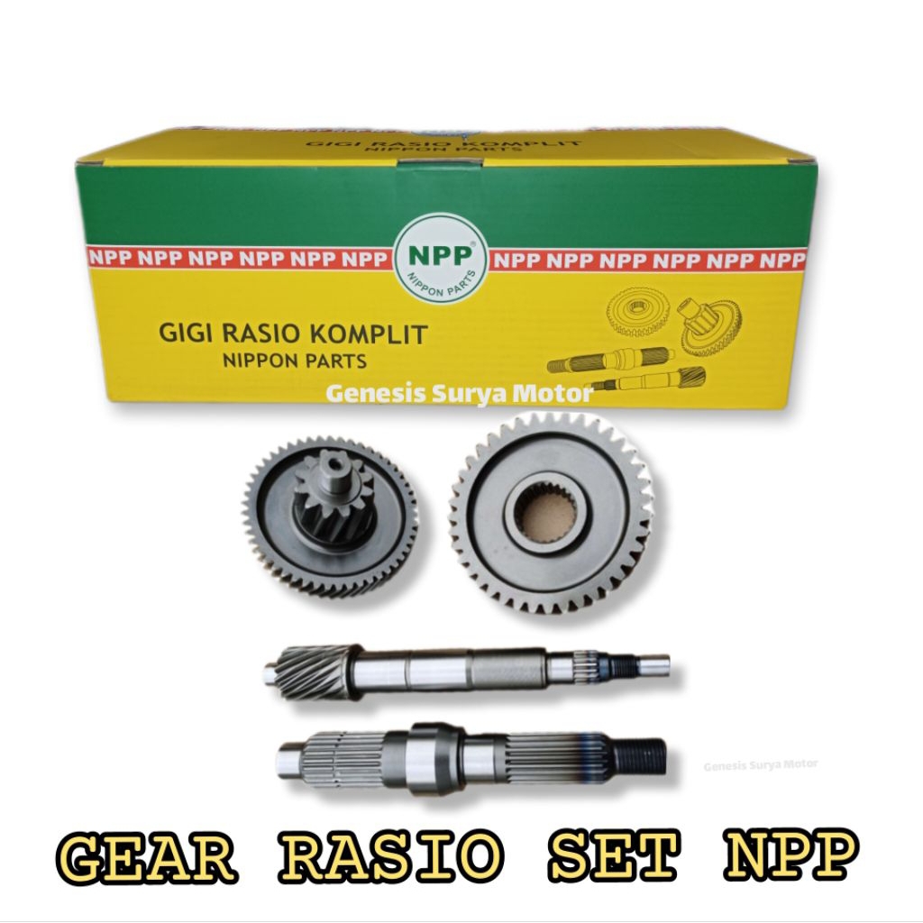 Jual Gear Rasio Komplit Set NPP ( Pilih Motor ) | Shopee Indonesia