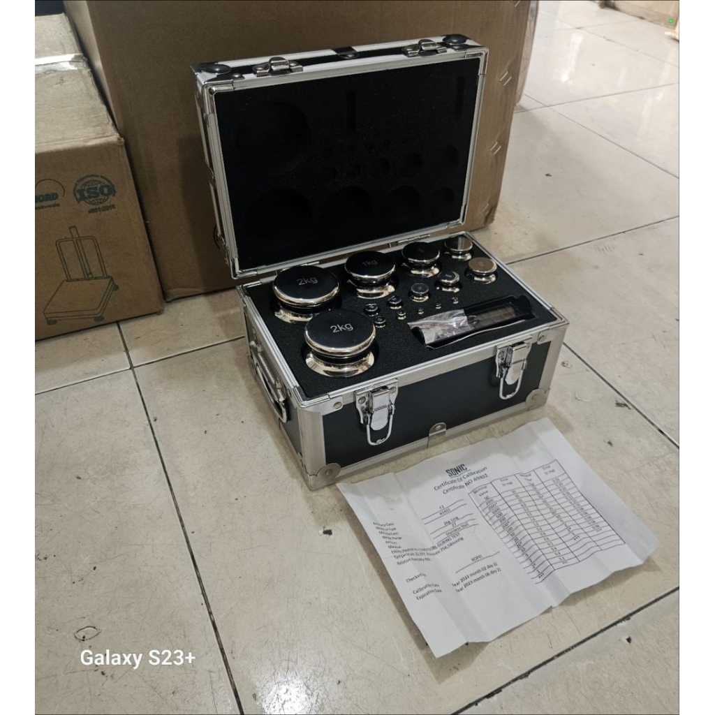 Jual anak batu timbangan kalibrasi kelas m1 , f2 , f1 kapasitas 1mg-2kg + box + sertifikat ...