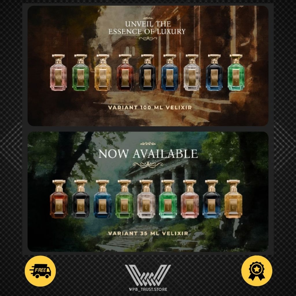 Jual [READY STOK] VELIXIR ICARUS | APOLLO | NARCISUS | DEMETER | ADONIS ...
