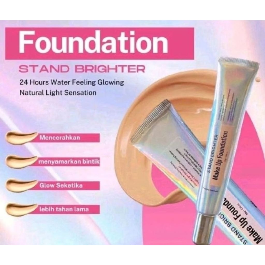 Jual Pharma Cosmetic - Stand Brighter Make Up Foundation 30 gr - alas ...