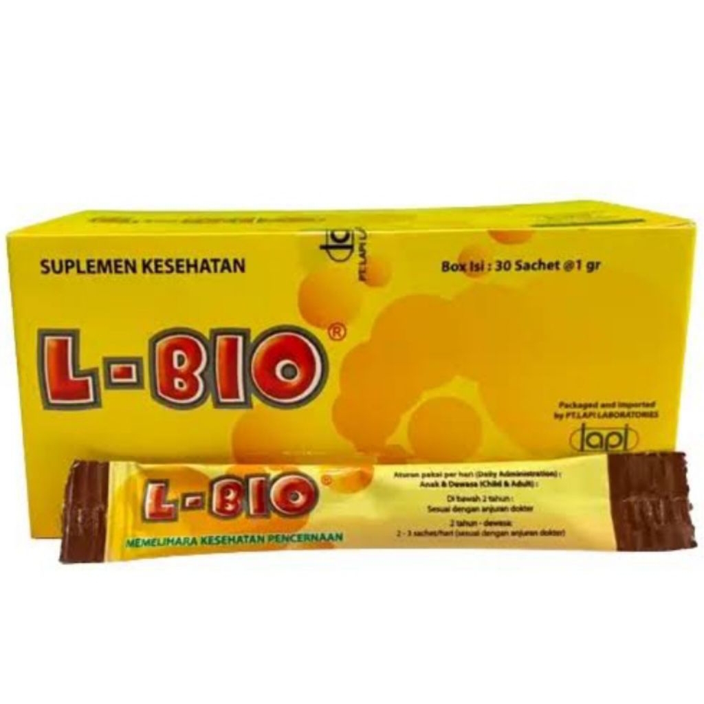Jual L BIO SACHET Kemasan Box Vitamin Pencernaan | Shopee Indonesia