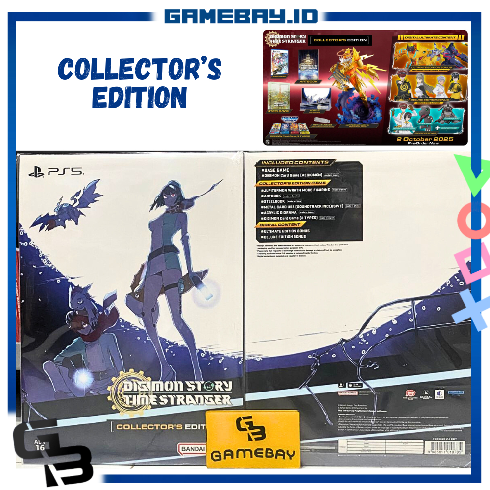 Jual PS5 Digimon Story Time Stranger Collector's Edition / Collector ...