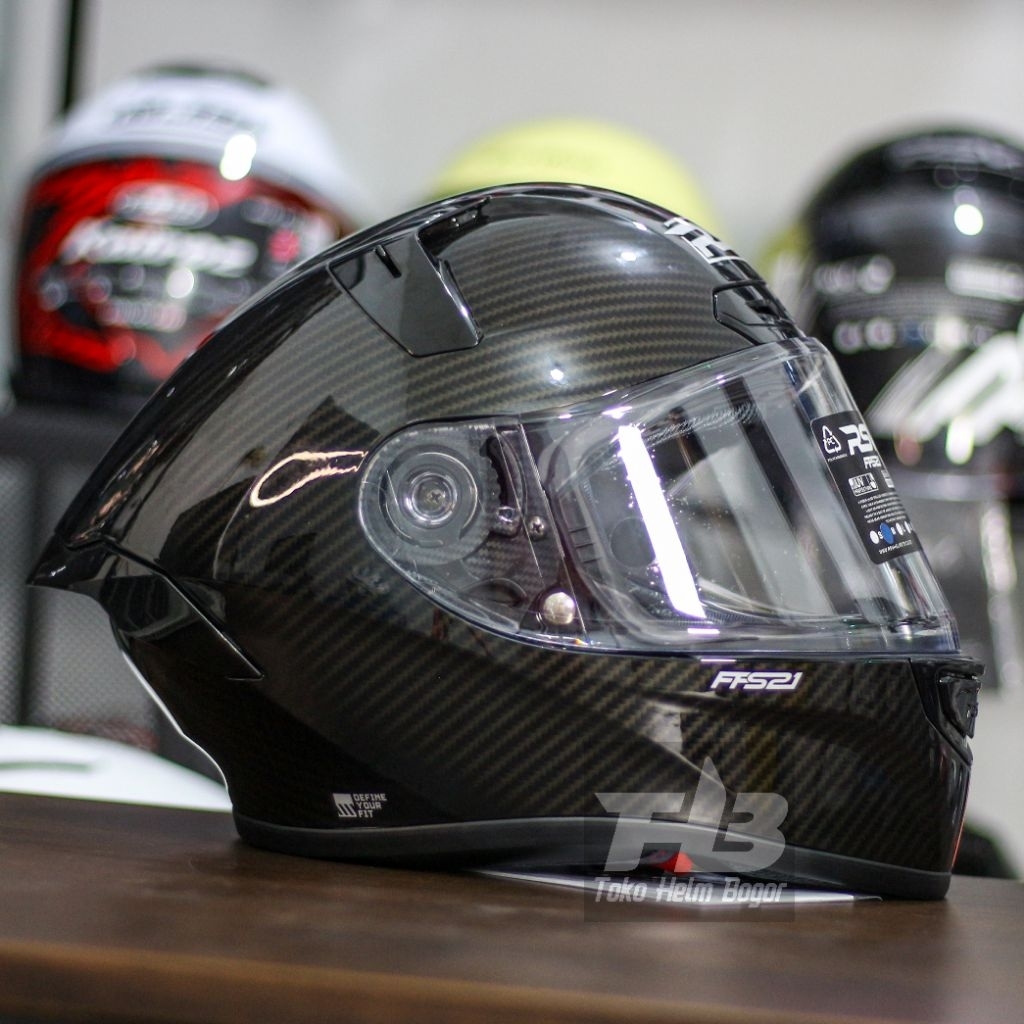 Jual RSV HELM FFS21 | CARBONE GRAPHIC | HELM FULL FACE SINGLE VISOR ...