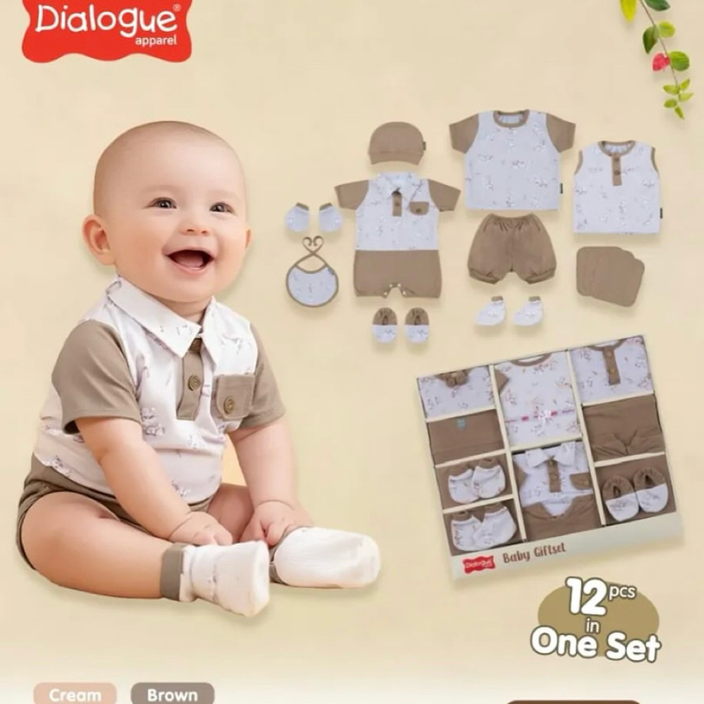 Jual DIALOGUE Baby Gift Set Boy Racoon (Sedang) | Shopee Indonesia