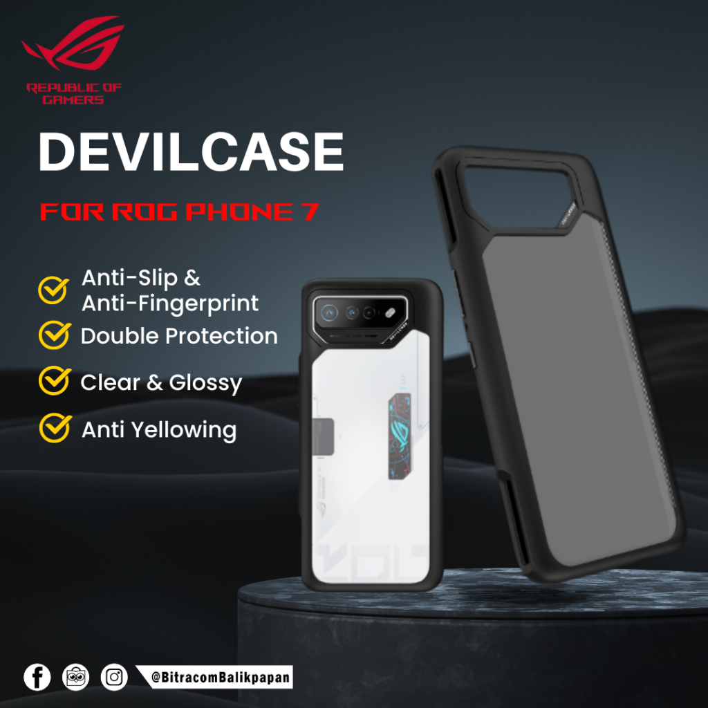 Jual Case ROG-Gear - AY2303 - Devil Case ROG Phone 7 Casing Case ...