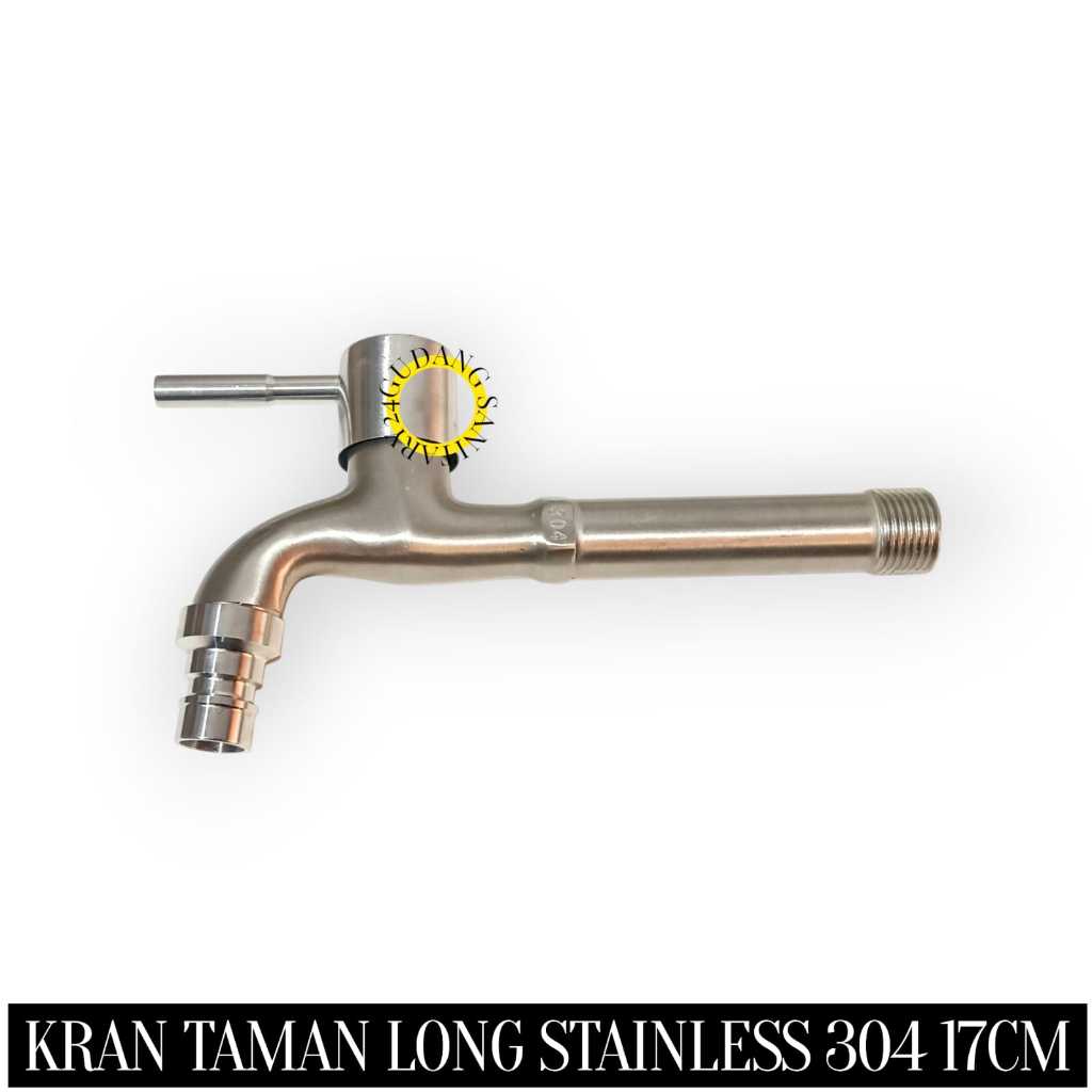 Jual Kran taman long 17cm stainless 304 kran taman long 17cm stainless ...