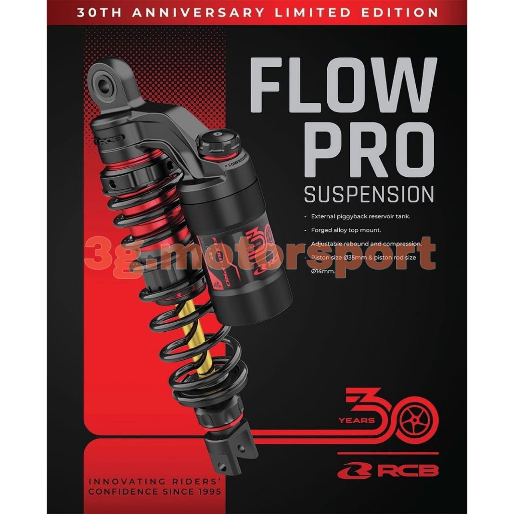 Jual Shock breaker/shock belakang flow pro nmax new/aerox 305mm-30th ...