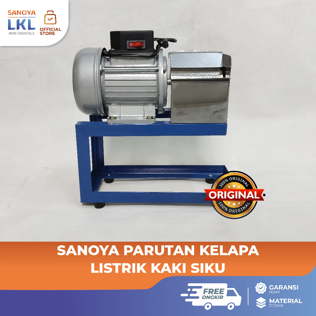 Jual SANOYA Parutan Kelapa Listrik Kaki Siku – Mesin Parut Kelapa ...