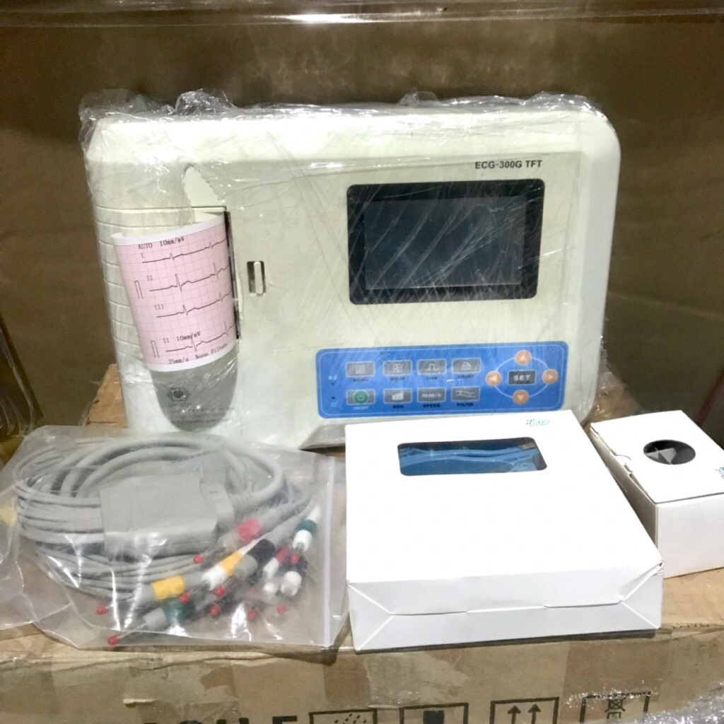 Jual EKG 3 Channel Elitech ECG-300G TFT || Ekg Second Murah | Shopee ...
