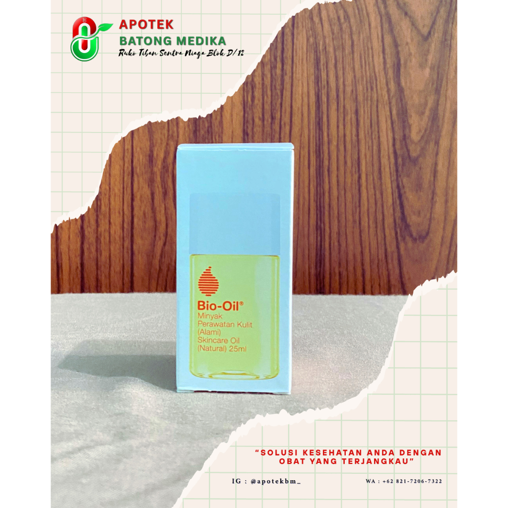 Jual BIO OIL SKINCARE OIL NATURAL 25 ML (ATASI STRECHMARKS DENGAN INI ...