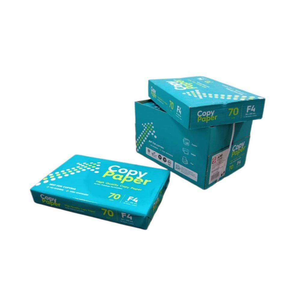 Jual Kertas HVS Copy paper A4/F4 75Gsm Isi 500 lembar/rim | Shopee ...