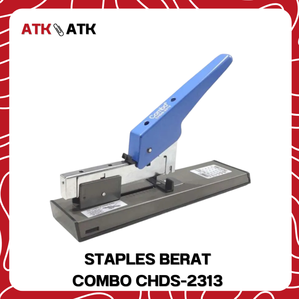 Jual [PCS] STAPLER/STAPLES HEAVY DUTY COMBO CHDS-2313 BUAT JILID ...